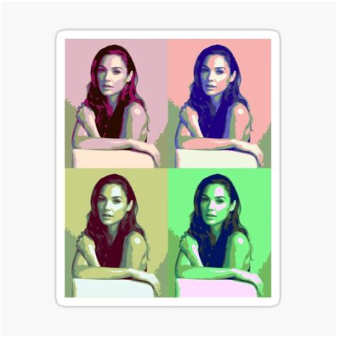 Mens Funny Gal Gadot Awesome For Music Fans Sticker For Sale By
