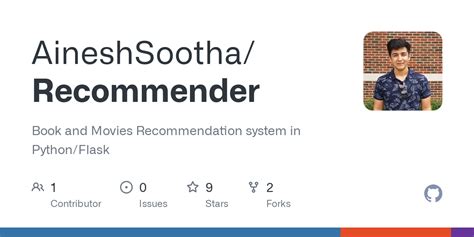 Github Aineshsootharecommender Book And Movies Recommendation