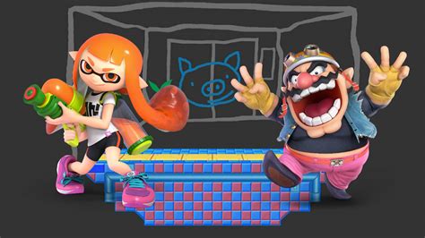 Inkling Girl Vs Wario By Daquanharrison22 On Deviantart