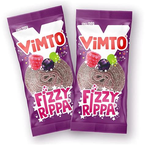 Buy Vimto Fizzy RIPPA Flavoured Real Fruit JUICES Candy ROLL G Packs Online At DesertcartINDIA