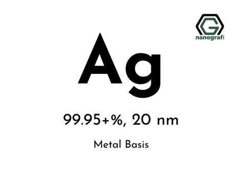Silver Ag Nanopowdernanoparticles