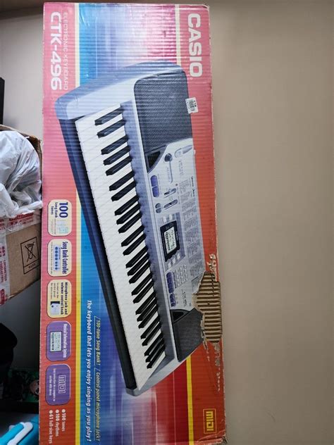 CASIO CTK Electronic Keyboard Hobbies Toys Music Media Musical Instruments On Carousell