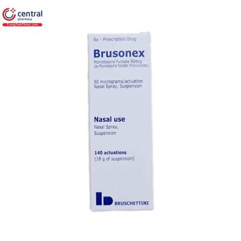 Thuốc Xịt Mũi Brusonex Điều Trị Hiệu Quả Tình Trạng Viêm Mũi Dị ứng