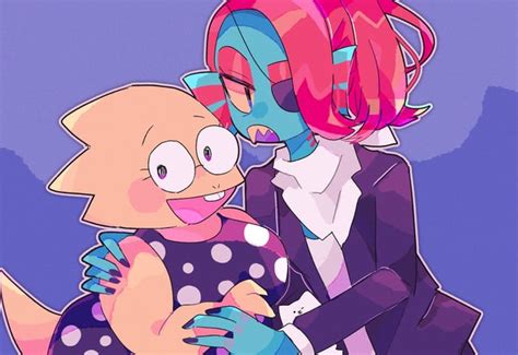 Undyne And Alphys On A Date By Futakunn Rundertale