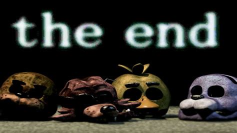 Five Nights At Freddys 3 Good Ending Secret Mini Games Youtube