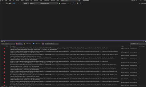 Common Props Is Not Included In Version 12 1 0 11549 Support Center