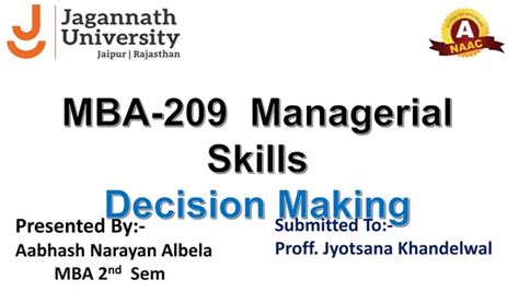 Managerial Skill Pptpptx Managerial Skill Ppt