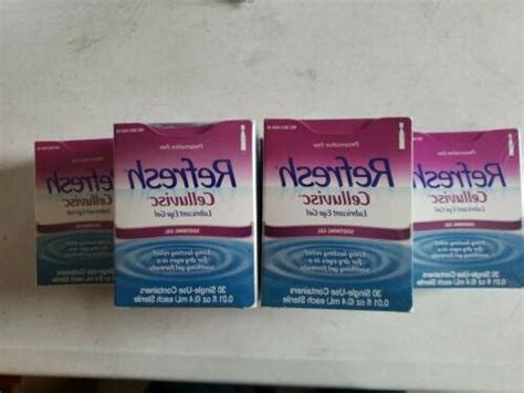 Refresh Celluvisc Lubricant Eye Drops Single Use Containers 30