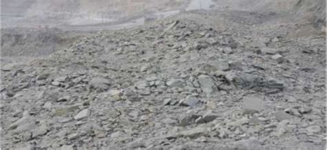 Rock Fragmentation At Front Of High Bench Blasting Download