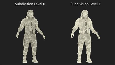 Modelo 3d Cyberpunk 2077 Personaje Geralt Turbosquid 2205527