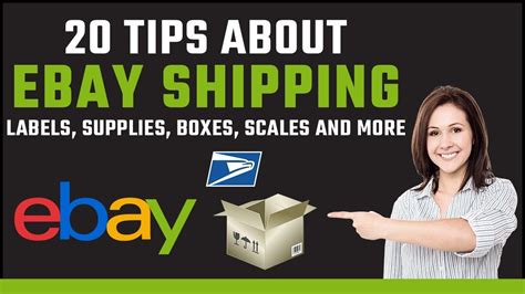 Ebay Shipping Tips About Labels Supplies Boxes Scales And More Youtube