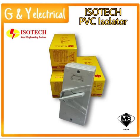 ISOTECH KTE Isolator IP A A A Pole Weatherproof Isolator Switch Shopee Malaysia
