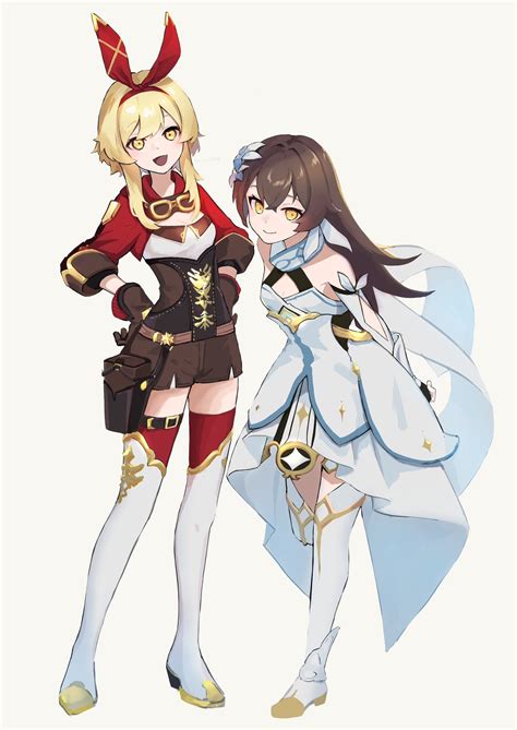 Genshin Impact Lumine X Amber Mối Quan Hệ Đặc Biệt Của Hai Nhân Vật