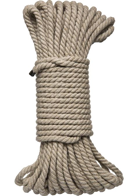Kink Hogtied Bind And Tie Hemp Bondage Rope 50 Feet Love Bound