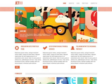 Plantillas HTML CSS Para Descargar Gratuita Jetro Plantillas HTML