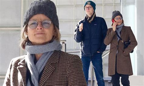 Jodie Foster 61 And Her Son Kit 22 Enjoy Rare Outing Together As