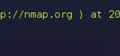 Broken Nmap Null Byte Wonderhowto
