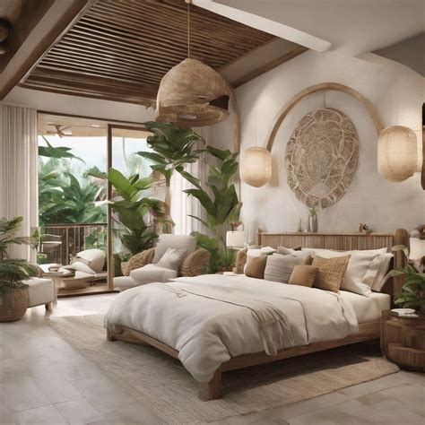 Modern Bali Style Bedroom Fusion Of Serenity And Contemporary Design