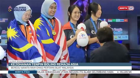 10 Jul 2023 Bpagikejohanan Tenpin Boling Remaja Asiaberegu Wanita