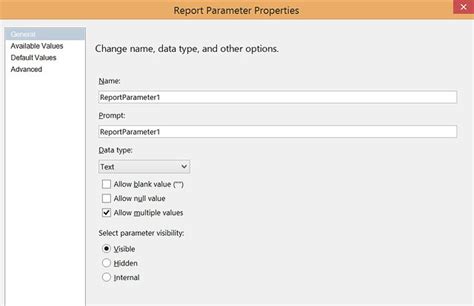 5 Simple Things I Forget About Ssrs Multi Select Parameters