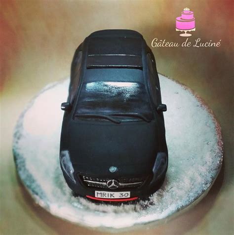 Mercedes Benz 3D cake Decorated Cake by Gâteau de CakesDecor