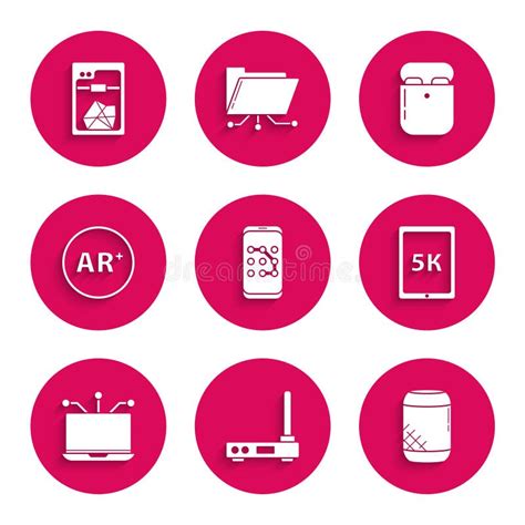 Set Mobile And Graphic Password Protection Router Wi Fi Signal Voice Assistant Tablet With