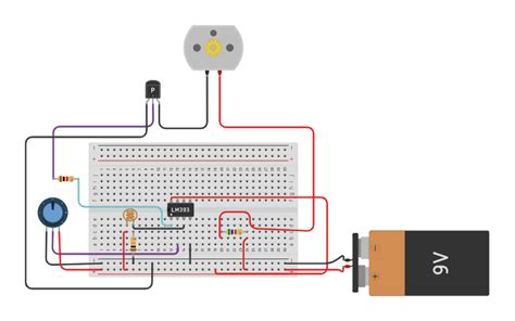 Circuit Design Dc Motor No1 Tinkercad