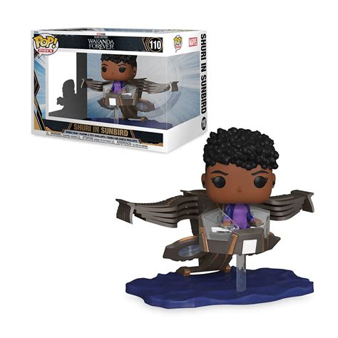 Shuri In Sun Bird 110 Rides Marvel Black Panther Funko Pop
