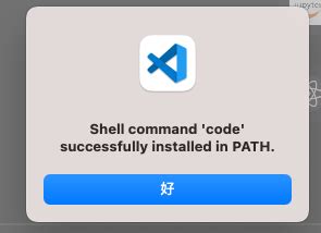 Everytime Open Vscode Show Shell Command Code Successfully Installed