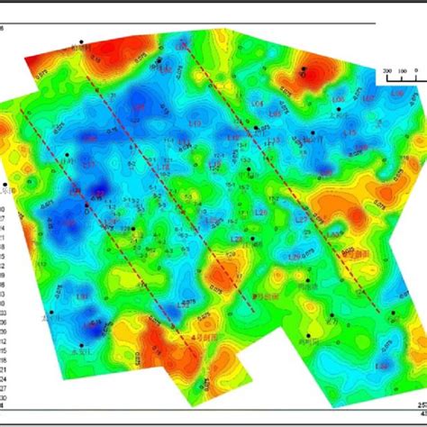 Contour Map Of The Residual Gravity Anomaly Based On The Map Of