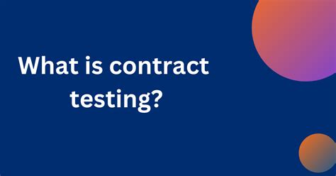 Understanding Contract Testing Ensuring Reliability In Microservices