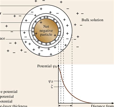 64 Electrical Potential And Double Layer Surrounding A Charged Particle
