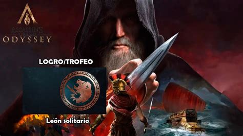 Assassin s Creed Odyssey Logro Trofeo DLC León solitario YouTube