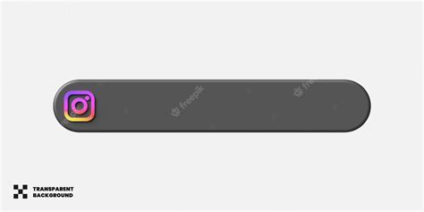 Premium Psd Instagram Social Media Lower Third Template Design In 3d