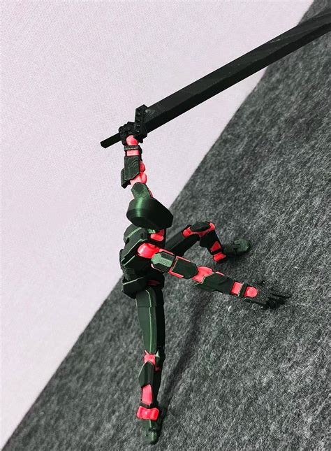 Mixmart T13 Assembly Completed 3d Printed Action Figure Dummy 13 Robot Action Figure T13