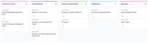 ClickUp Custom Task Statuses