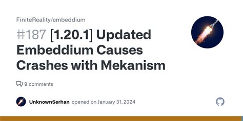 Updated Embeddium Causes Crashes With Mekanism Issue FiniteReality Embeddium