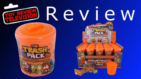The Trash Pack Series 2 Surprise Trash Cans Toy Review Opening Youtube