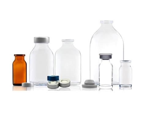Glass Injection Bottle With Moulded Glass Mastelf