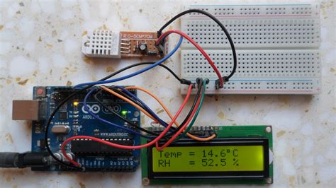 Arduino With Dht Sensor And Lcd Simple Projects