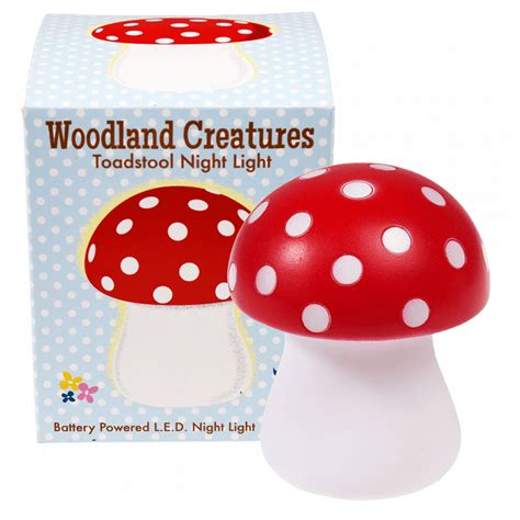 night Light Red Toadstool ﻿rex London
