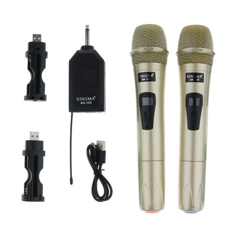 1 Set High Sensitivity Wireless Microphone Mic Mik Vicedeal