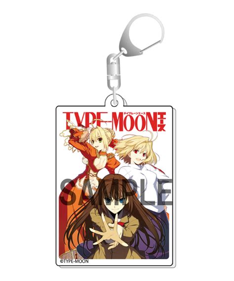 『type Moonエース』表紙イラスト アクリルキーホルダー〈ネロ＆アルクェイド＆青子〉 Anime Store Jp