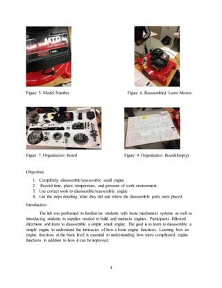 Small Engine Disassembly | DOCX