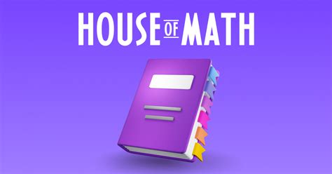 Math Topics House Of Math