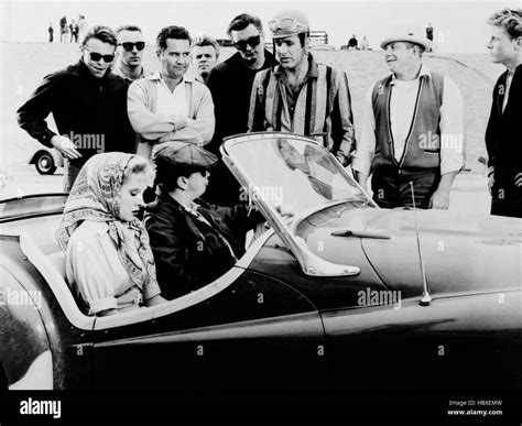 Girls Town In Car From Left Elinor Donahue Mel Torme Dick Contino