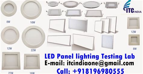LED Lighting Panel Testing Electrical Safety Testing Laboratory