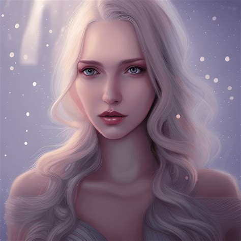 Hyper Detailed Christmas White Skinned Woman Creative Fabrica