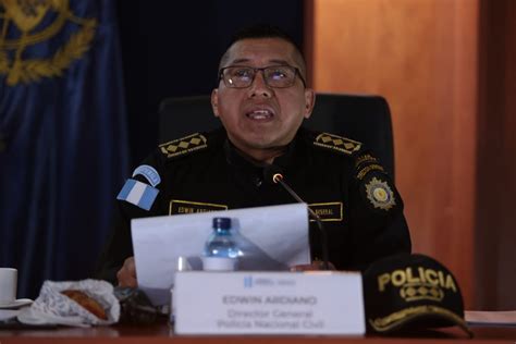 PNC De Guatemala On Twitter RT Mingobguate El Director General De