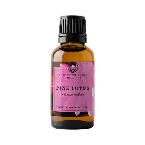 Pink Lotus Essential Oil Caveman Redux